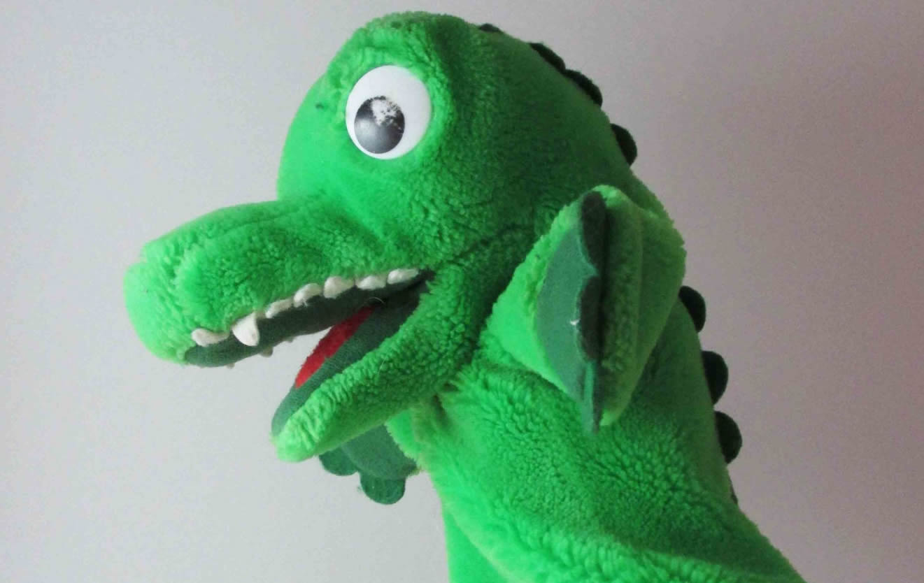 Talking Alligator Therapist Puppet™ - Sharon Mesmer - Poetry ...